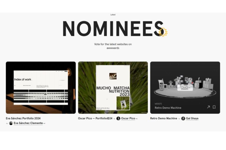 Awwwards: dove trovare ispirazione per siti web
