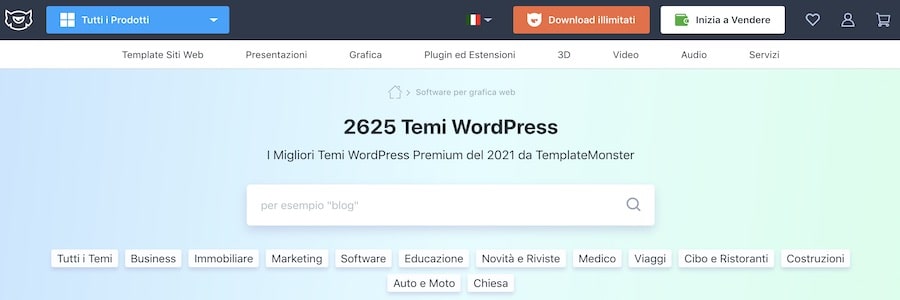 Temi WordPress: Cosa sono e dove trovare i migliori template